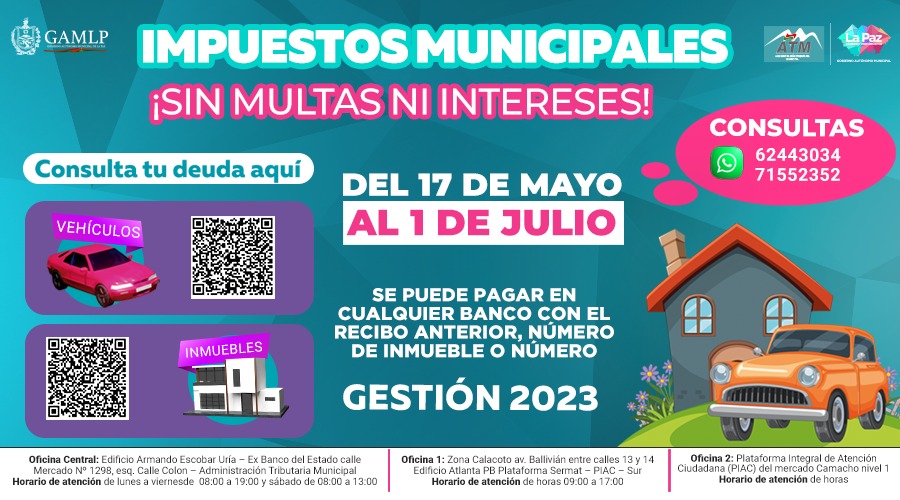 RUAT - REGISTRO UNICO PARA LA ADMINISTRACION TRIBUTARIA MUNICIPAL
