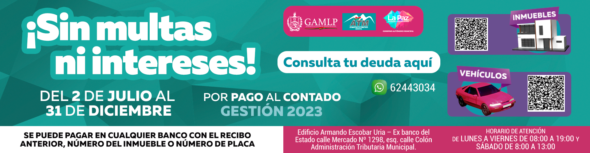 RUAT - REGISTRO UNICO PARA LA ADMINISTRACION TRIBUTARIA MUNICIPAL