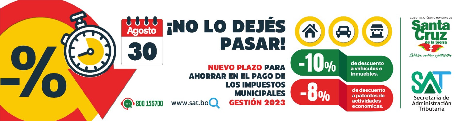 RUAT - REGISTRO UNICO PARA LA ADMINISTRACION TRIBUTARIA MUNICIPAL